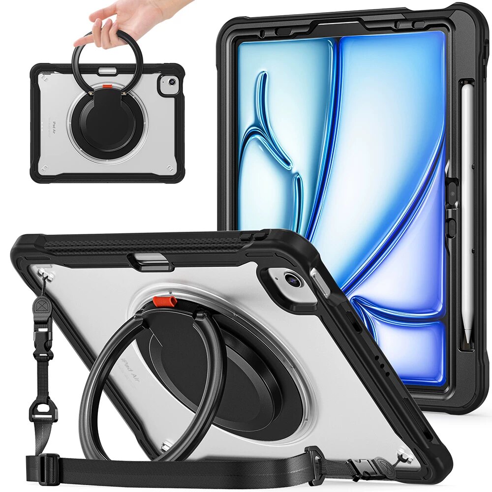Прозрачный защитный чехол для iPad, легкий защитный чехол pro 11, 8-го, 7-го, 5-го поколений, mini6, air5, детский