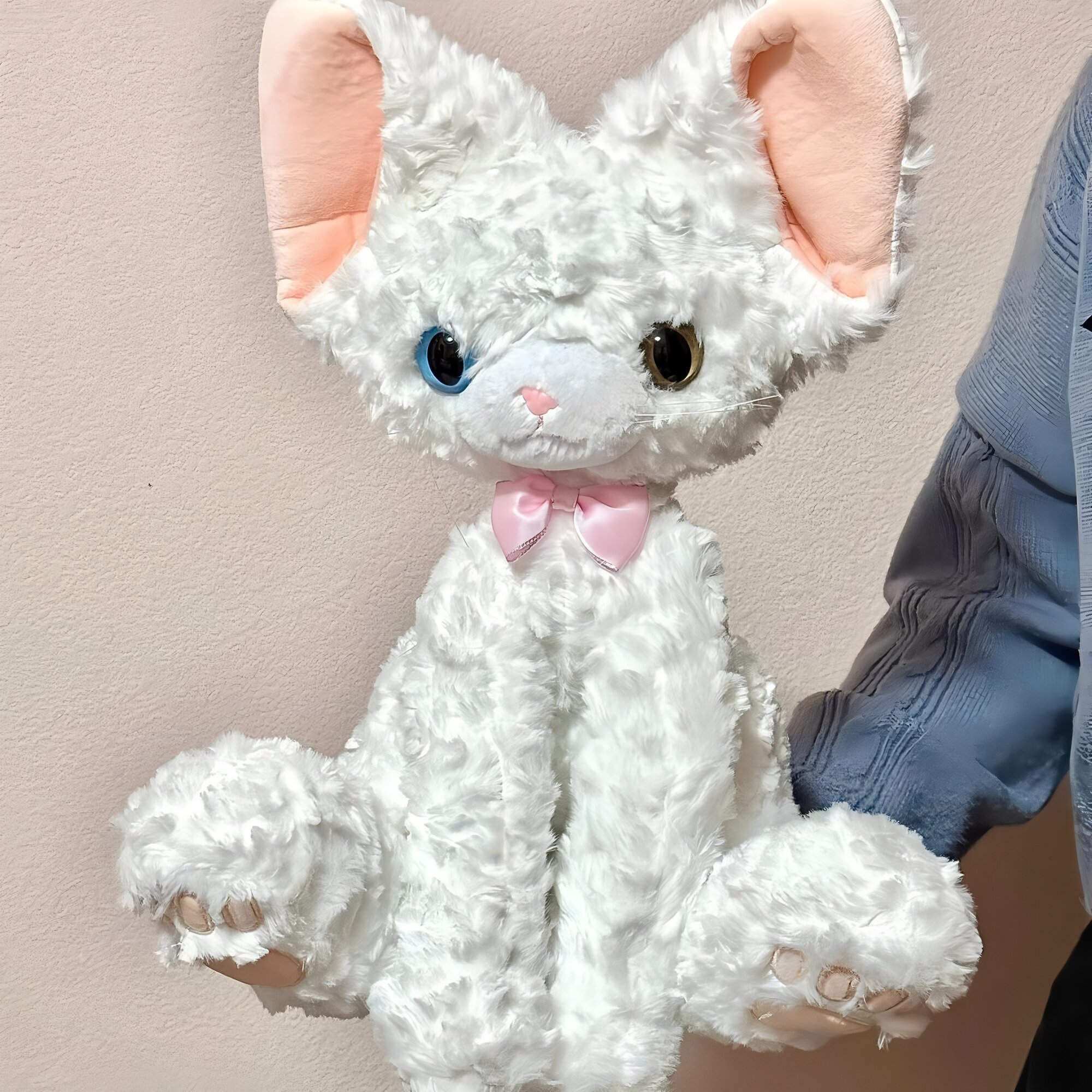 Мягкая игрушка Немецкий кот, кот Девон,50см Очень милый котенок с кудрявыми волосами.