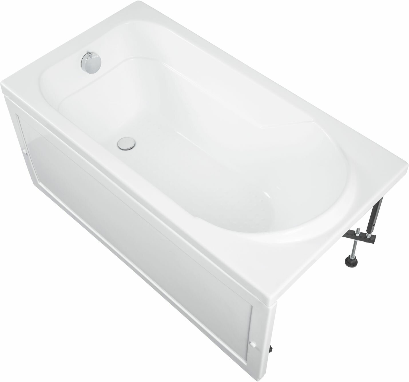 Акриловая ванна Aquanet West 130x70 (с каркасом)