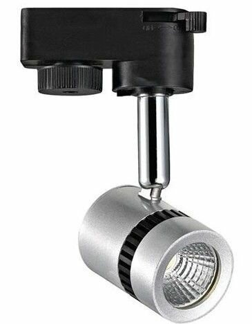 Светильник трековый Horoz Electric 018-008-0005 2-х пр. 05Wx1COB 4200К(Нейтрал.) Серебро 128х70х40 334Лм HRZ00000882