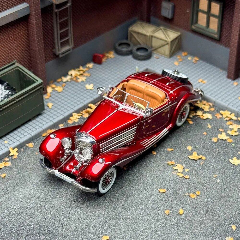Liberty64 1:64 Mercedes-Benz 500K Легковая модель автомобиля
