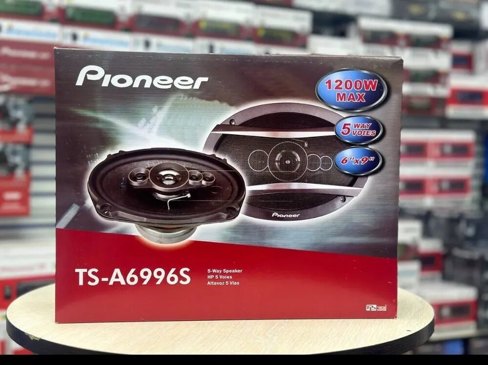 Автомобильные колонки Пионер TS-A6996 / Динамики овальные 1200W