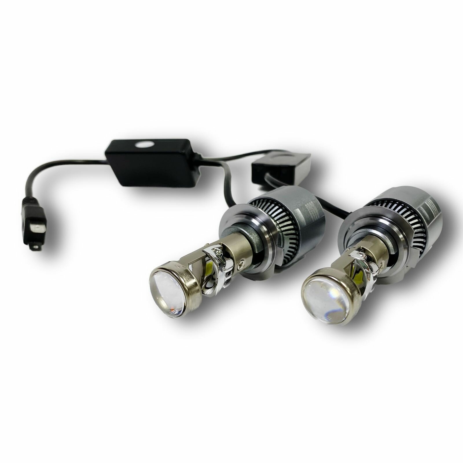 Лампы светодиодные ealights compactlens max, h7, 40w, 12-24v, 6000k, кт