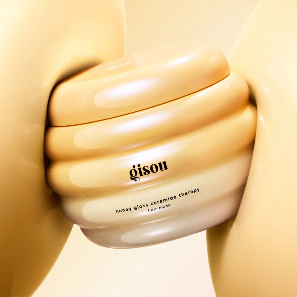 Восстанавливающая маска для волос Gisou Honey Gloss Ceramide Therapy Hair Mask, 230 мл