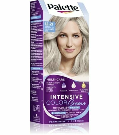 Краска для волос Schwarzkopf Palette Intensive Color Creme, оттенок 12-21 Silver Ash Blonde, 1 шт