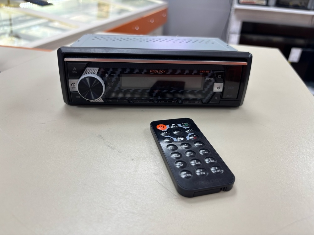 Автомагнитола 1DIN PROLOGY CMX-230 FMSD/USB-ресивер с Bluetooth, Б/У, Уценка
