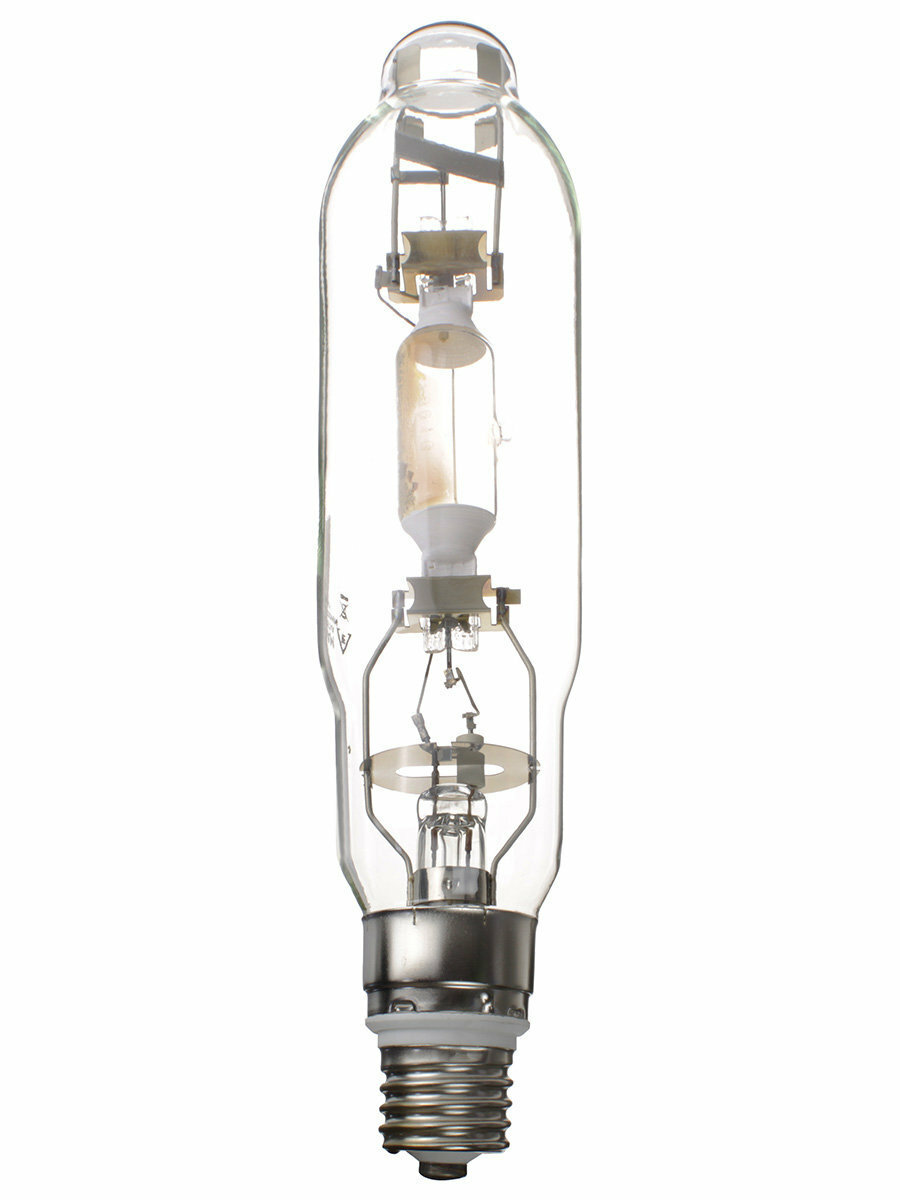 Лампа металлогалогенная HQI-T 1000W E40 220V 9,0A E40 110000lm 3500K p30 d76x345mm
