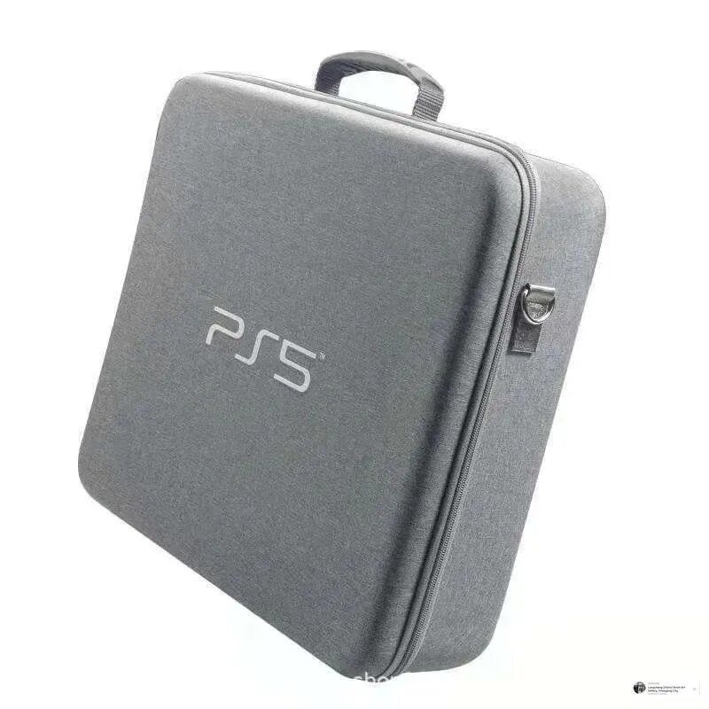 Сумка для хранения игровой консоли Ps5 (серая) (серия 2024)