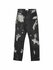 Джинсы ALEXANDER DIGENOVA Bleach-effect straight-leg jeans, размер XS, black/bla...