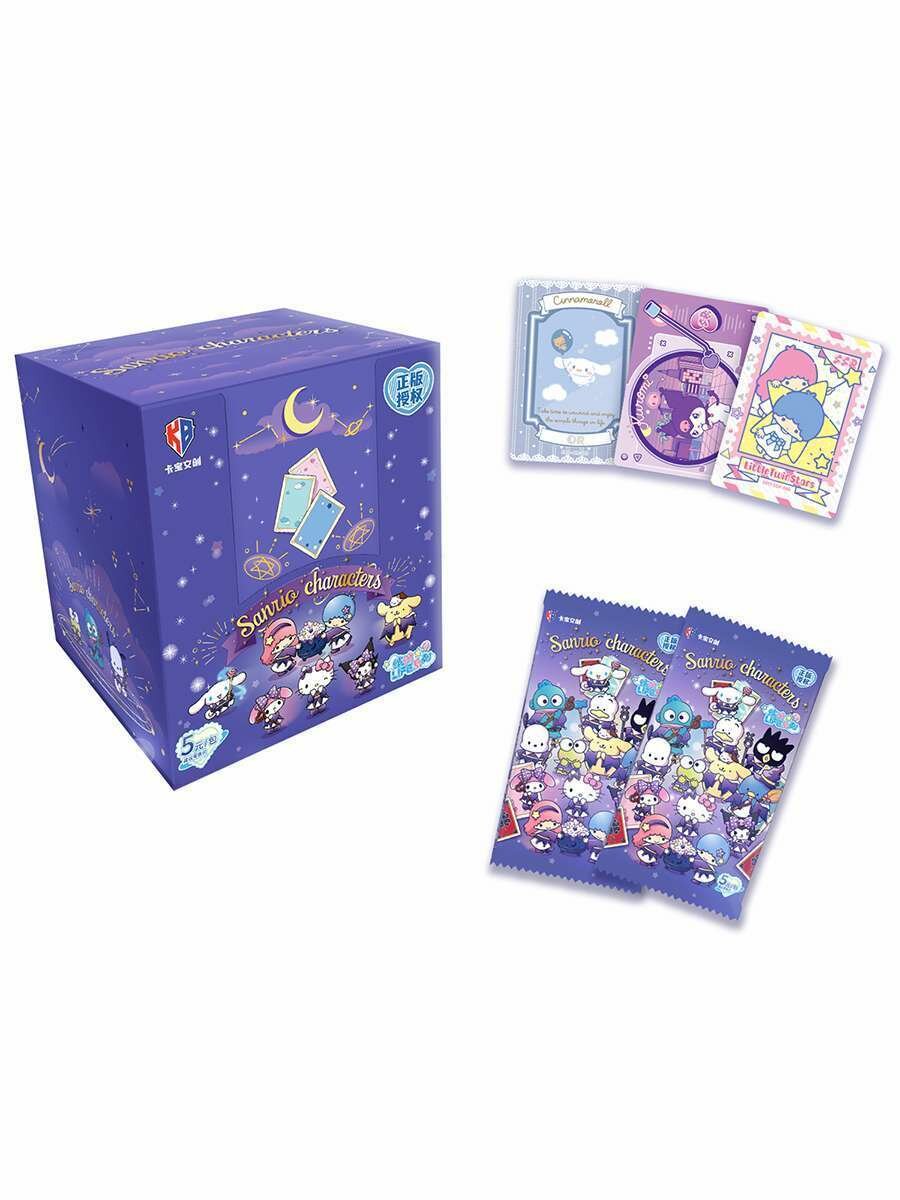 Коллекционные аниме карточки Sanrio Polaroid Party card Colorful Life 2 Hello Kitty & Friends 1 блистер 6975410631882