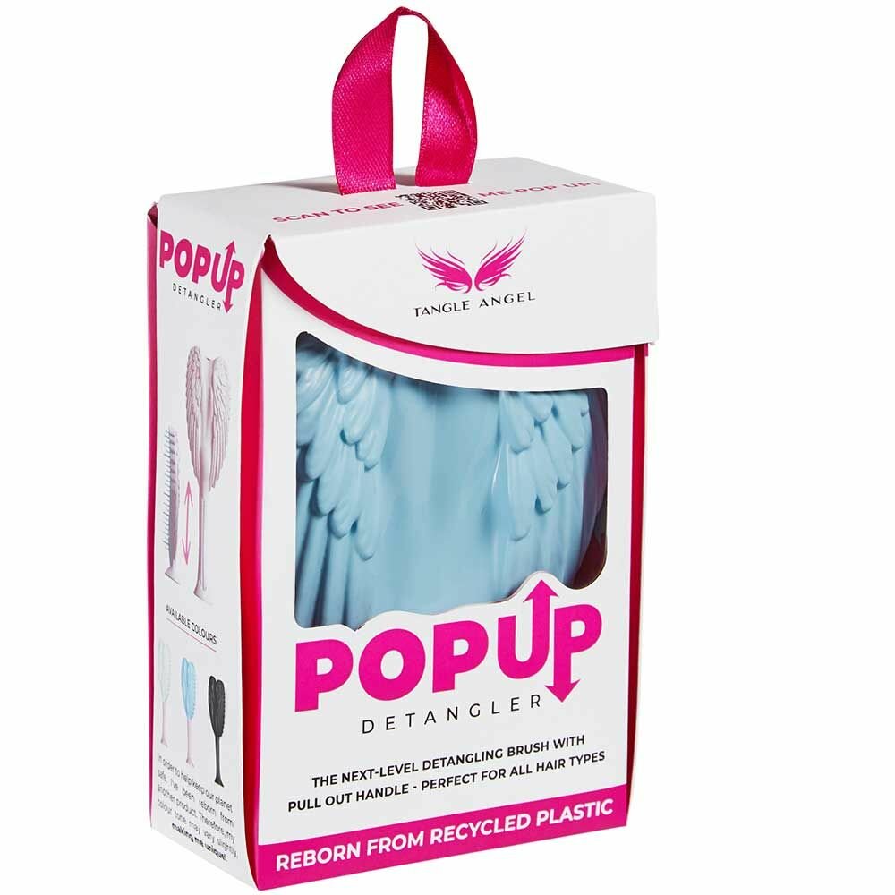 Расческа массажная детанглер трансформер Tangle Angel Pop-Up - Summer Sky
