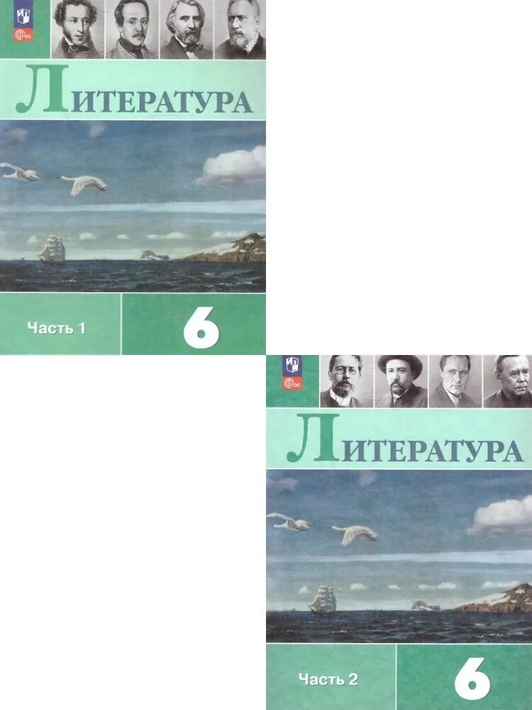 Полухина В. П, Коровина В. Я. Литература 6 класс Учебник-хрестоматия в 2-х частях ФП