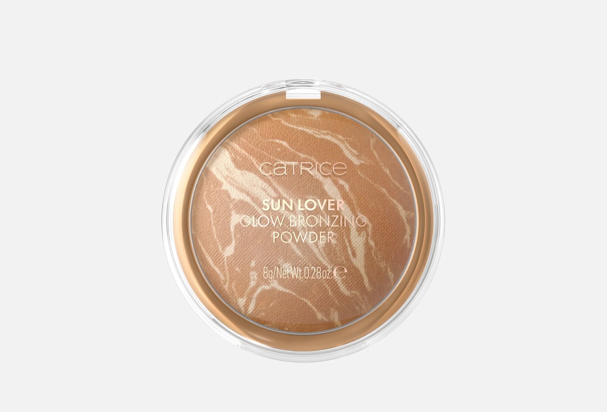 Бронзер CATRICE "Sun Lover Glow", компактный, запеченный, с эффектом сияния, 8г