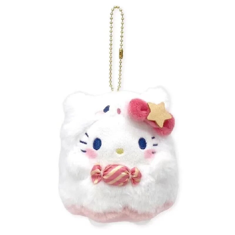 MINISO Милый призрак из серии «Хэллоуинские конфеты»: Куроми Синнаморолл, KT, кот, мультяшная Hello Kitty, плюшевая игрушка, брелок для сумки, подарок на Хэллоуин,