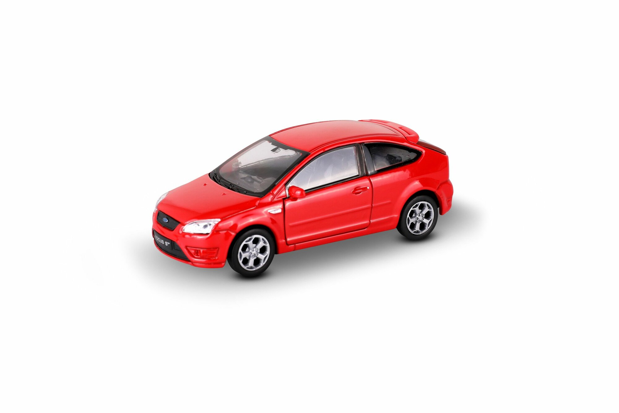 Игрушка Welly Машинка 1:38 Ford Focus ST, пруж. мех, красный