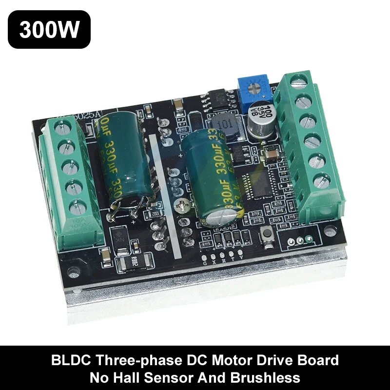 300W BLDC контроллер двигателя, 6-60В