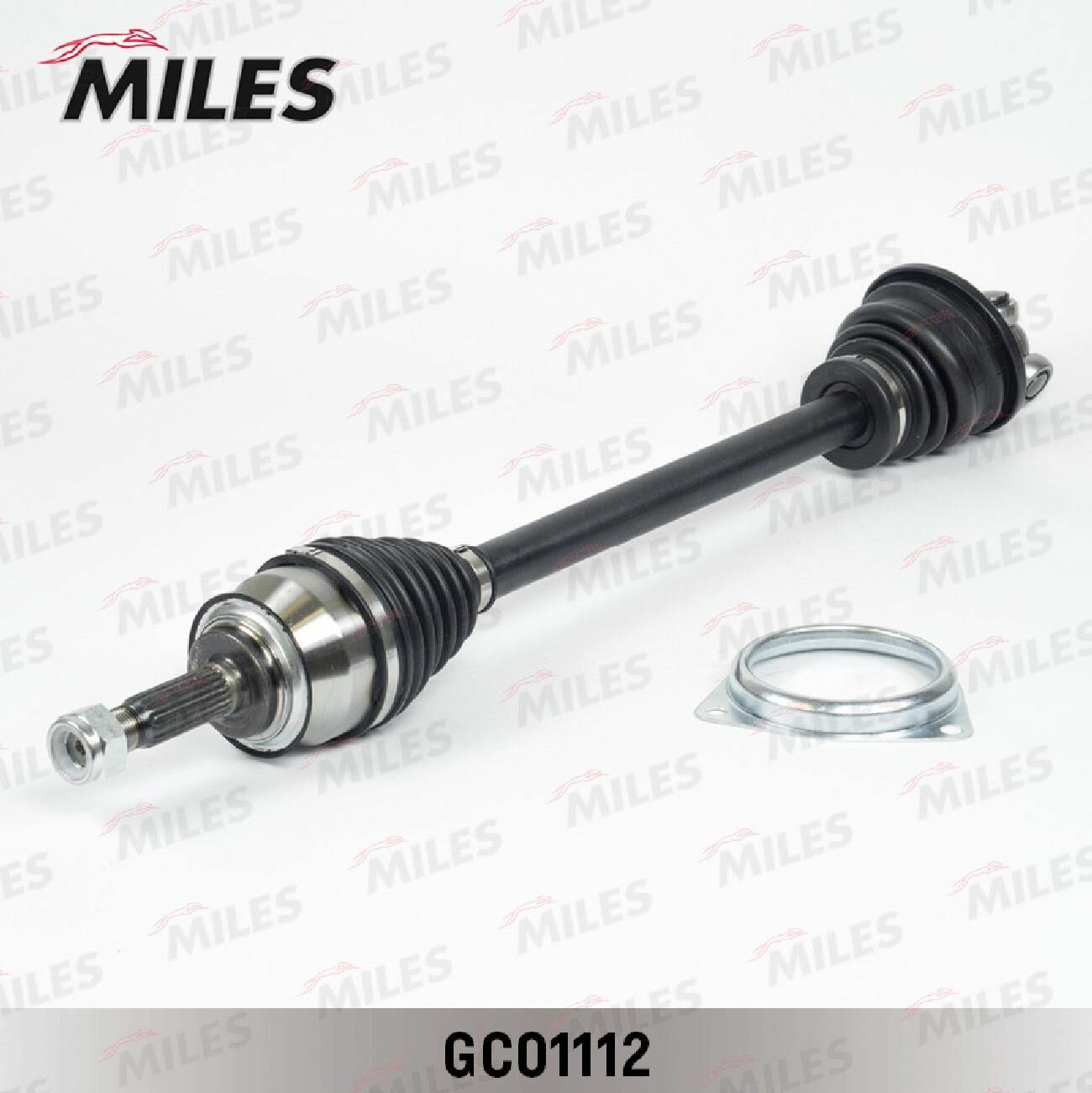 Привод в сборе RENAULT LOGAN левый без АБС GC01112, MILES GC01112