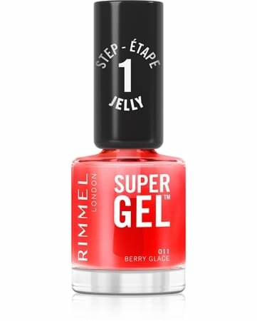 Лак для ногтей Rimmel Super Gel, оттенок 011 berry glace, 12 мл