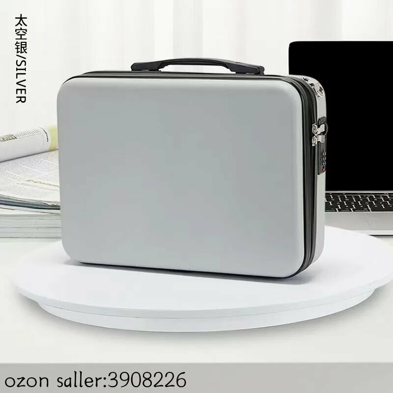 Сумка для ноутбука 15.6", ударопрочная, ABS, с замком