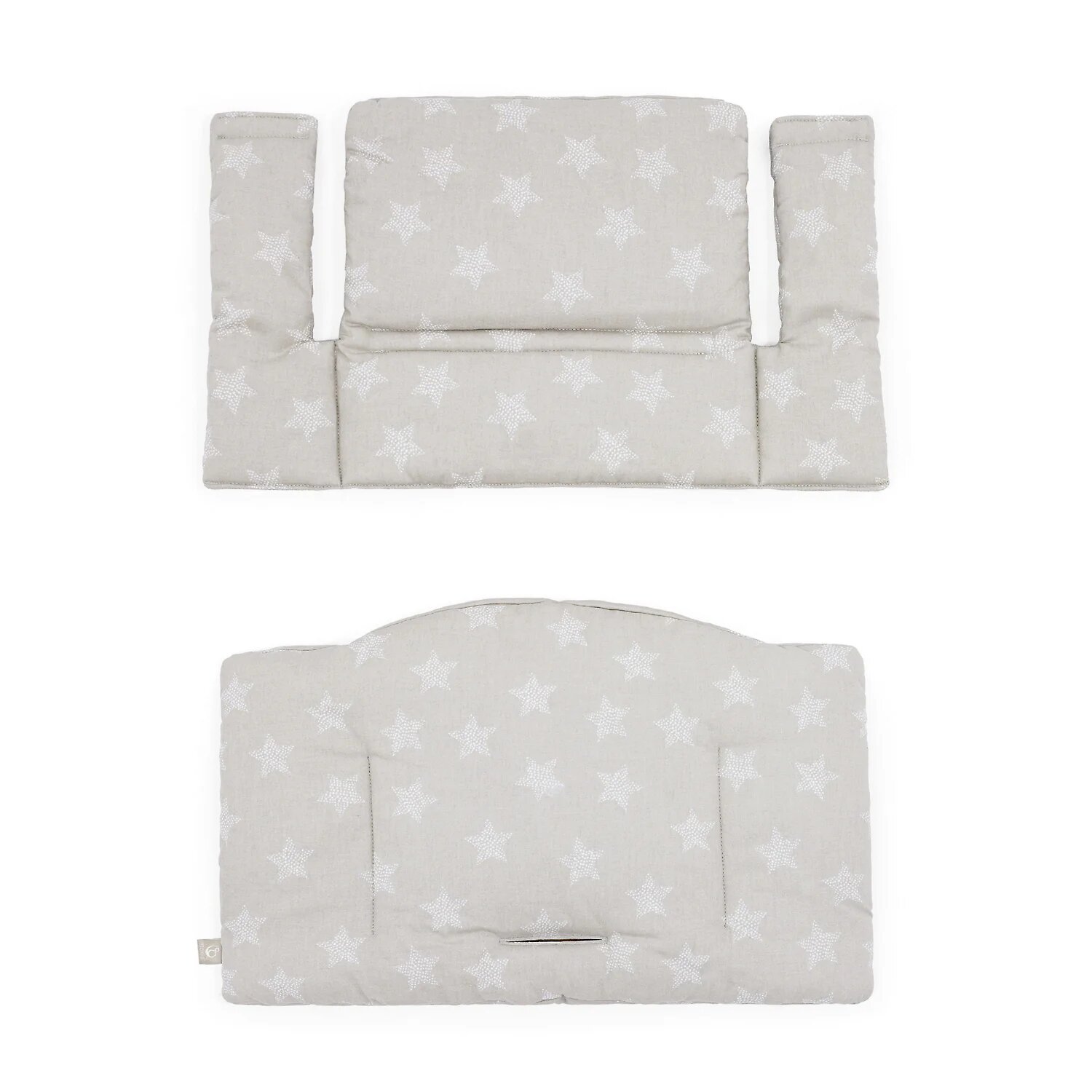 Текстильный комплект Stokke Tripp Trapp Cushion, цвет Star Silver / Classic (Звёзды), артикул производителя 100370
