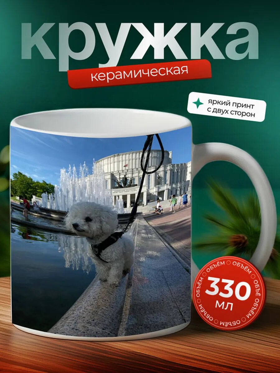 Кружка Бишон фризе 33,