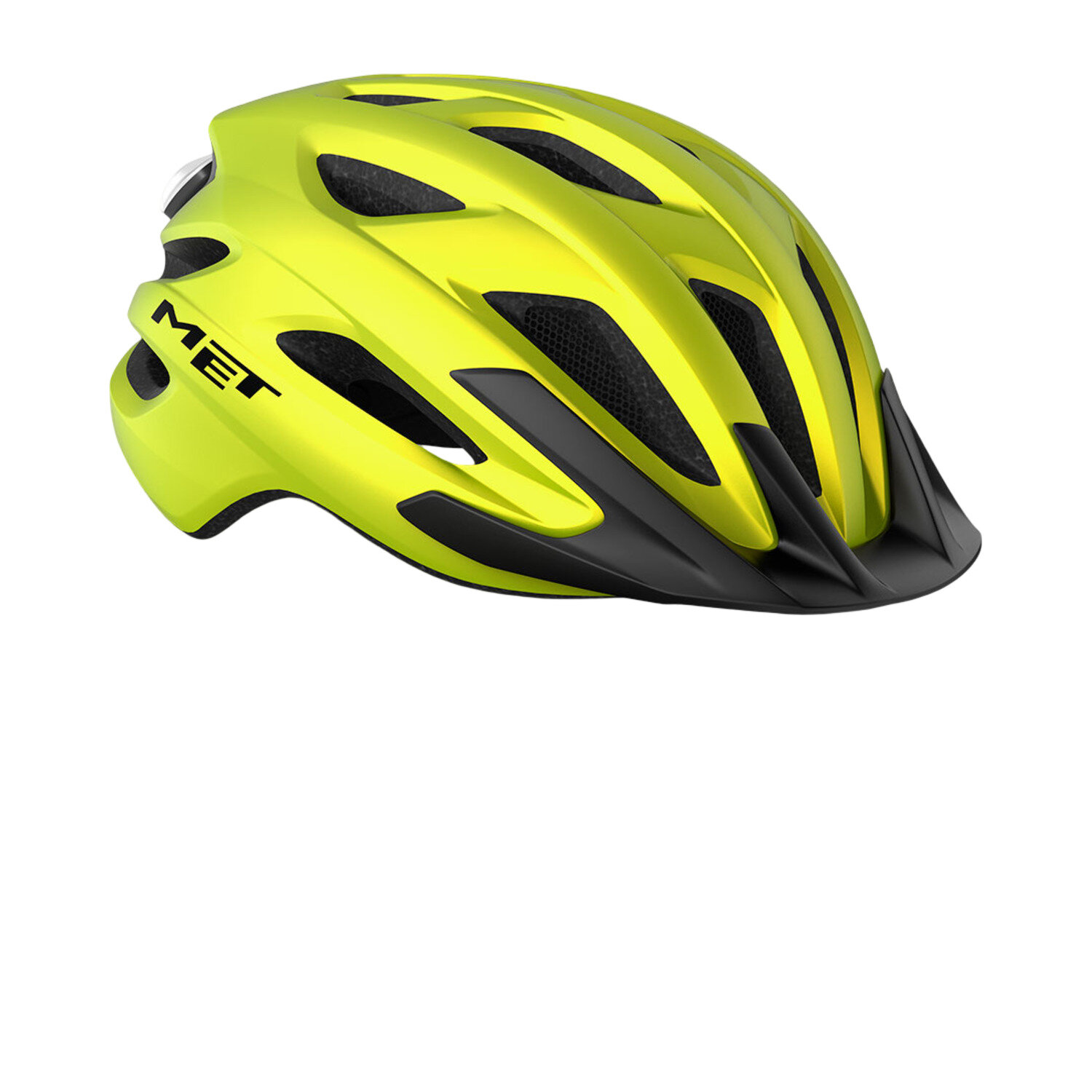 Велошлем MET Crossover Mips Lime/Yellow Metallic Matt