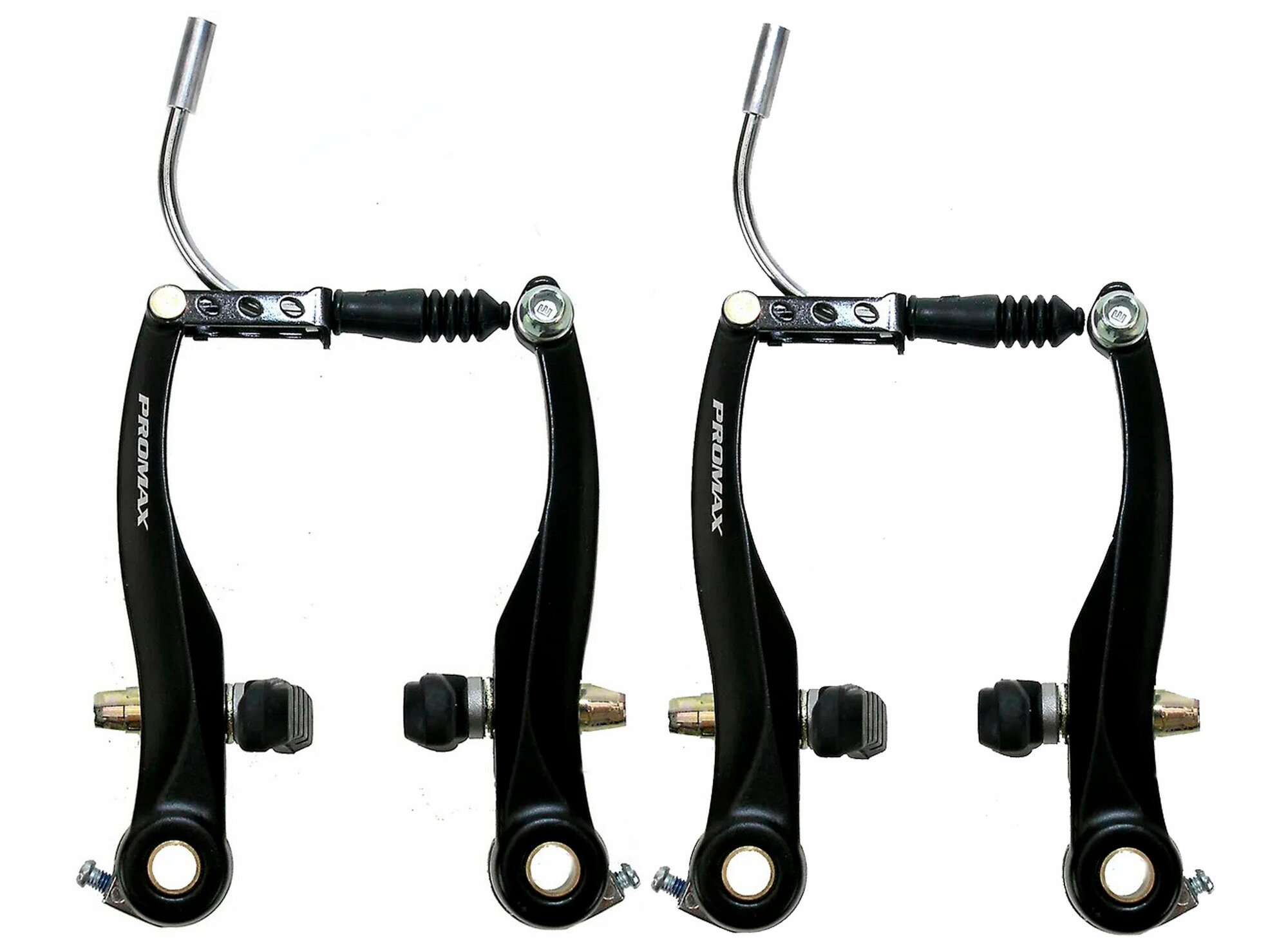 Тормоза V-Brake передний+задний 110мм PROMAX велосипедный комплект, алюминий, черные