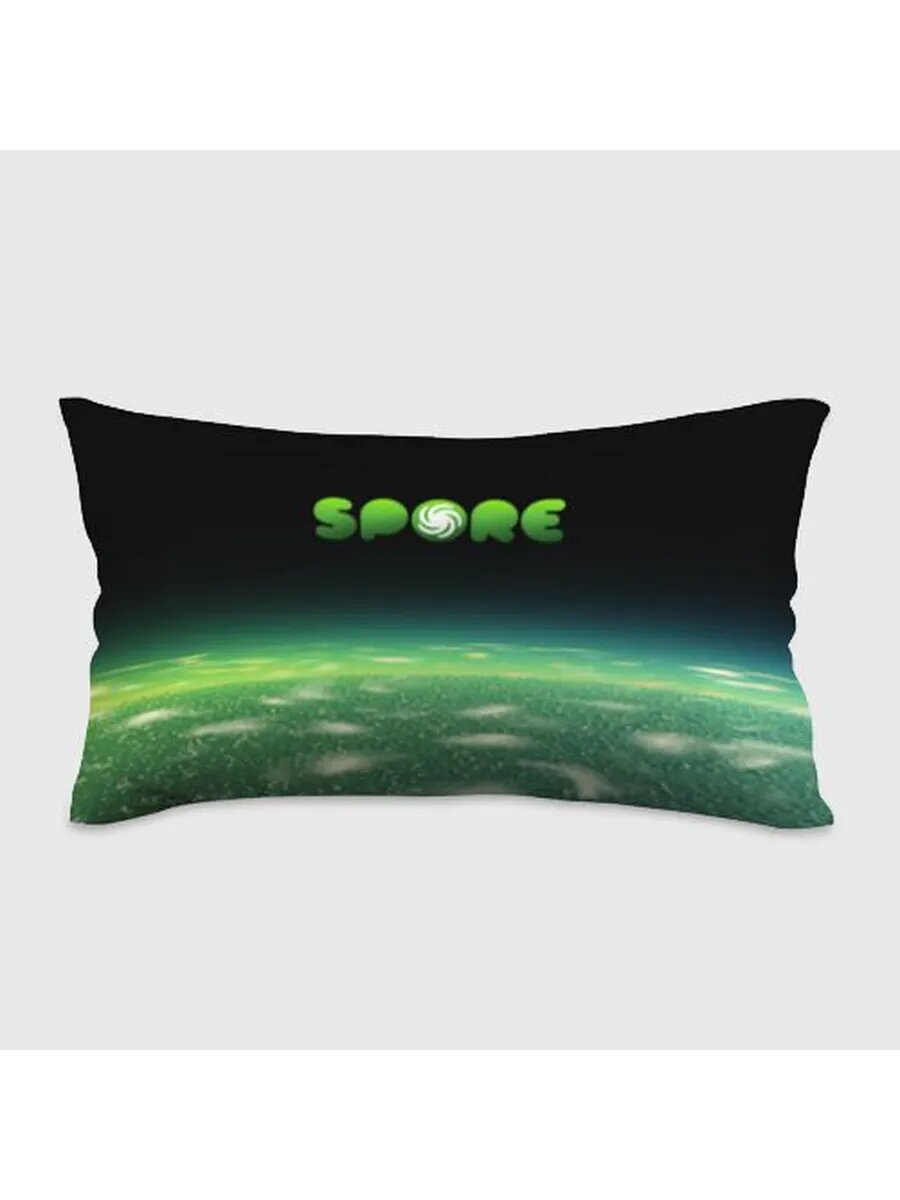 Spore Green спор Подушка