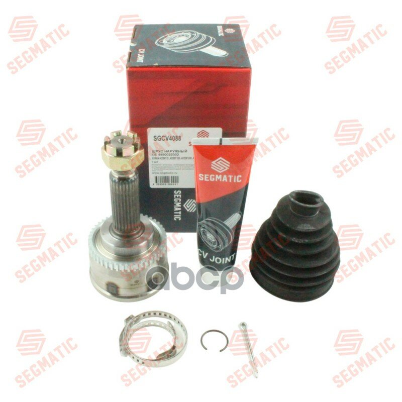 ШРУС наружный HYUNDAI ACCENT 02-, ACCENT II 00-, ACCENT III 05-, KIA RIO II 05- 25/22шл ABS 44Т SEGMATIC арт. SGCV4088