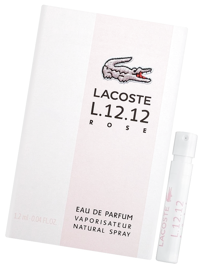 Пробник Lacoste L 12 12 Rose 1.2 мл женский парфюм - Лакост Эль 12 12 Розе духи