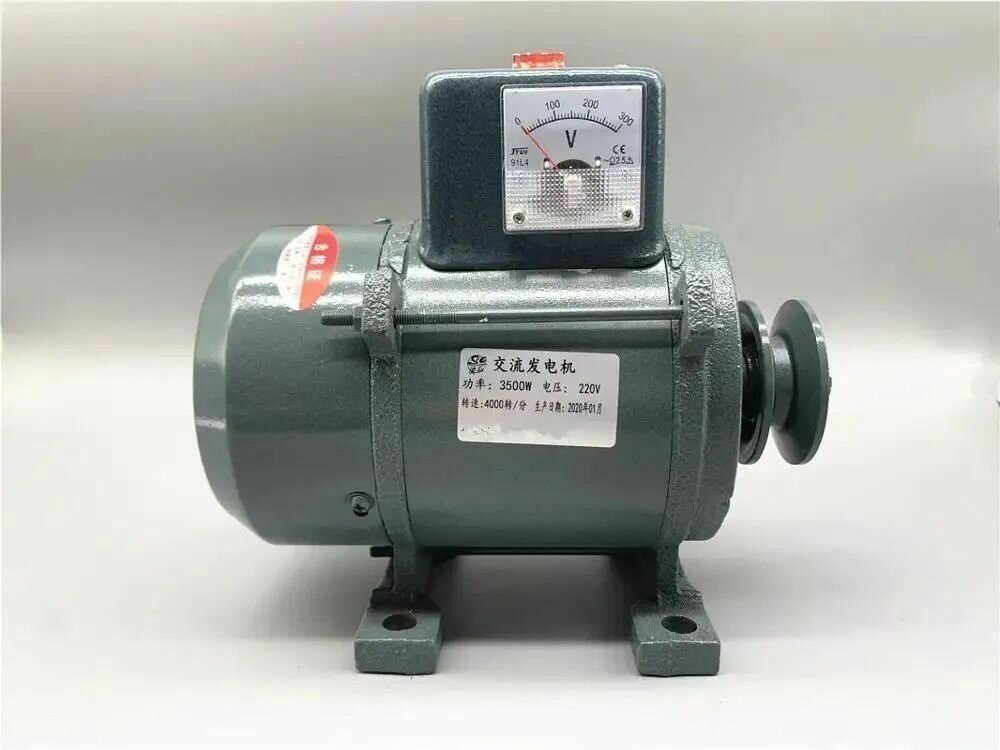 220 В Мощность 3500W Генератор Малый роликовый генератор постоянного магнитного освещения