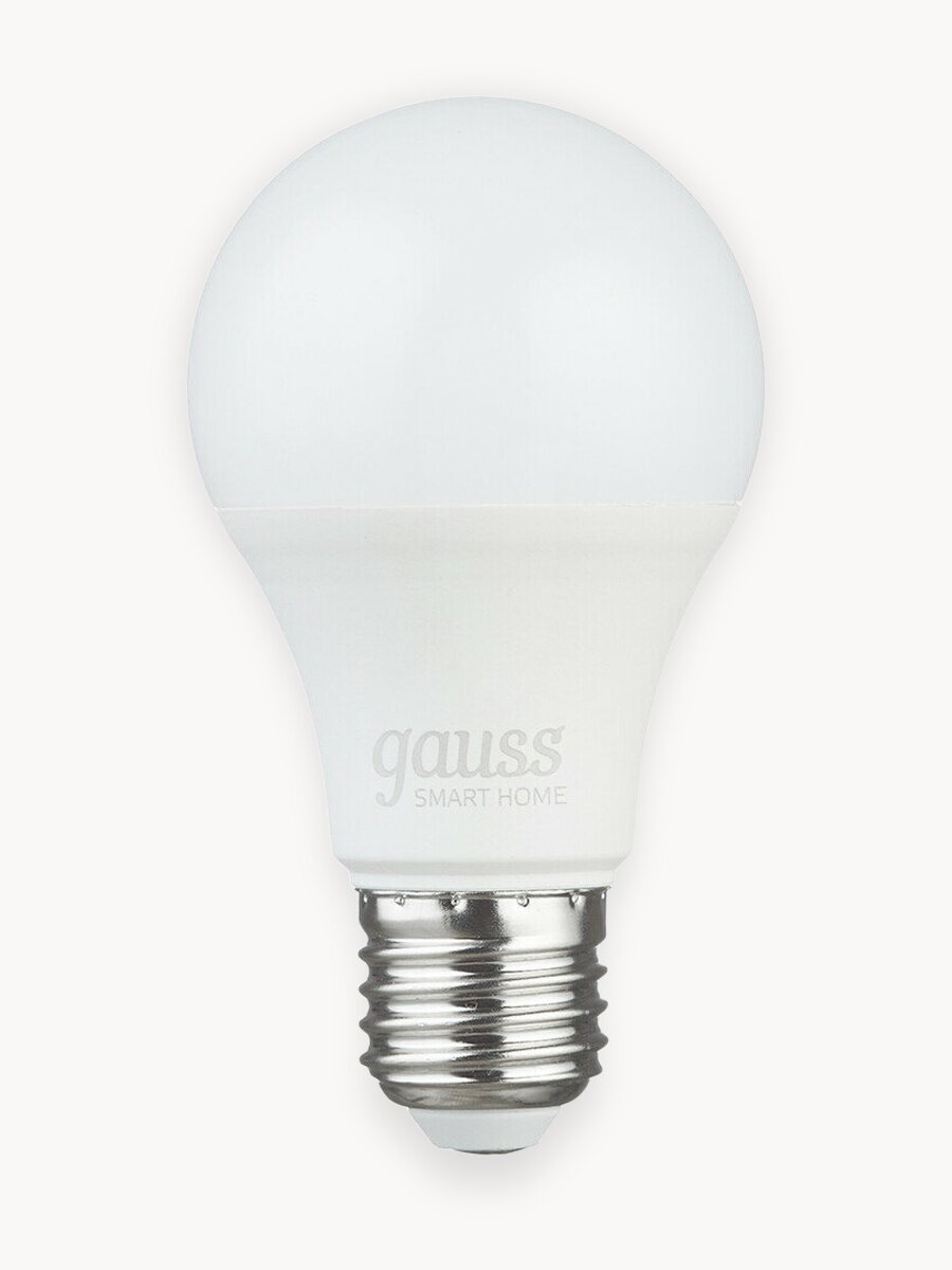 Лампа светодиодная gauss Smart Home 1170112, E27, A60, 8.5Вт, 6500 К
