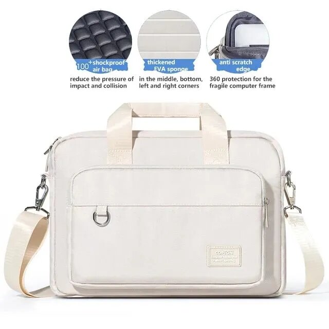 Сумка через плечо для ноутбука MacBook Air 15 Pro 16 M2 M3 2023, сумка-мессенджер для ноутбука, чехол для Dell ASUS HP Lenovo