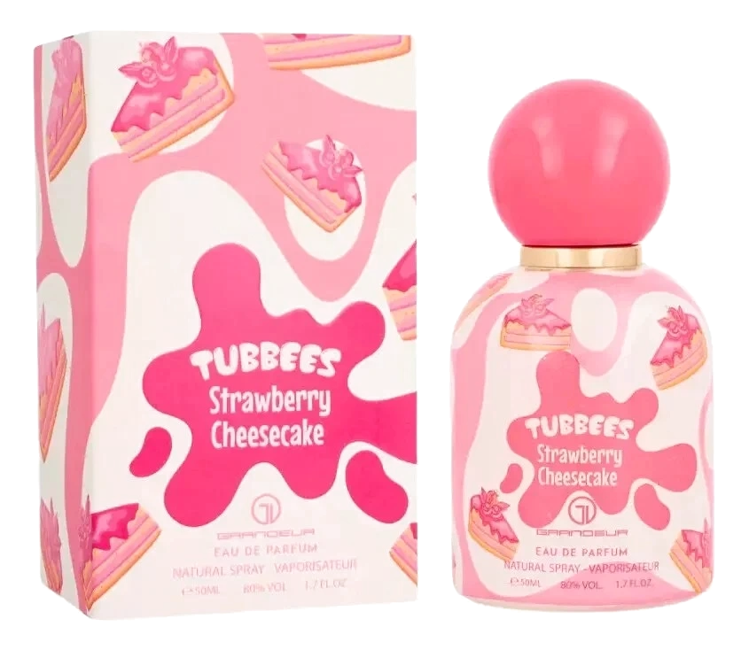 Tubbees Strawberry Cheesecake 50 мл парфюм женский - Тубиз Клубничный Чизкейк парфюмерная вода