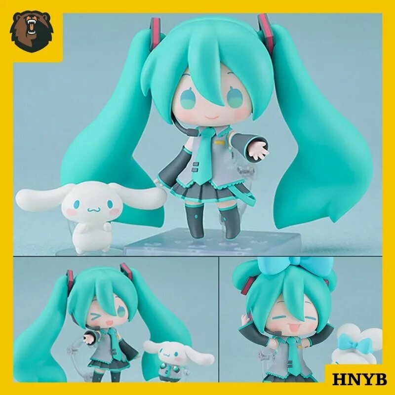 Фигурка вокалоид: Мику Хацунэ x Синнаморолл / VOCALOID Miku Hatsune x Cinnamoroll Collaboration Ver. Подарки для болельщиков (10 см) 2306