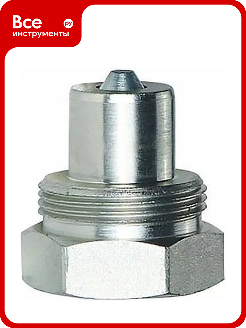 БРС TITAN LOCK 1/4in серия T резьбовая, ISO 14540, ниппель, оцинкованная сталь, резьба NPT TL2TMN