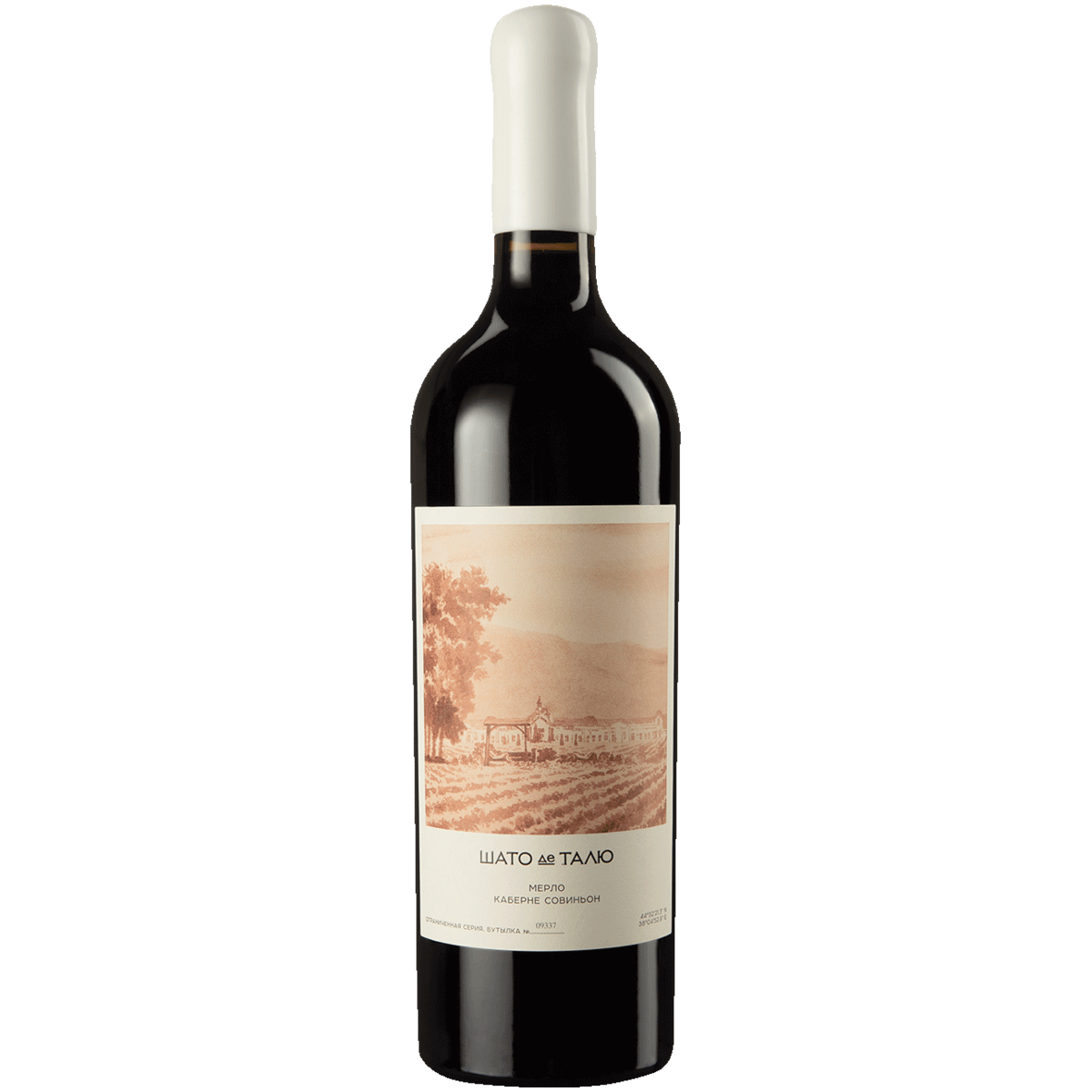 Вино Chateau de Talu Мерло Каберне Совиньон красное сухое 0,75 л