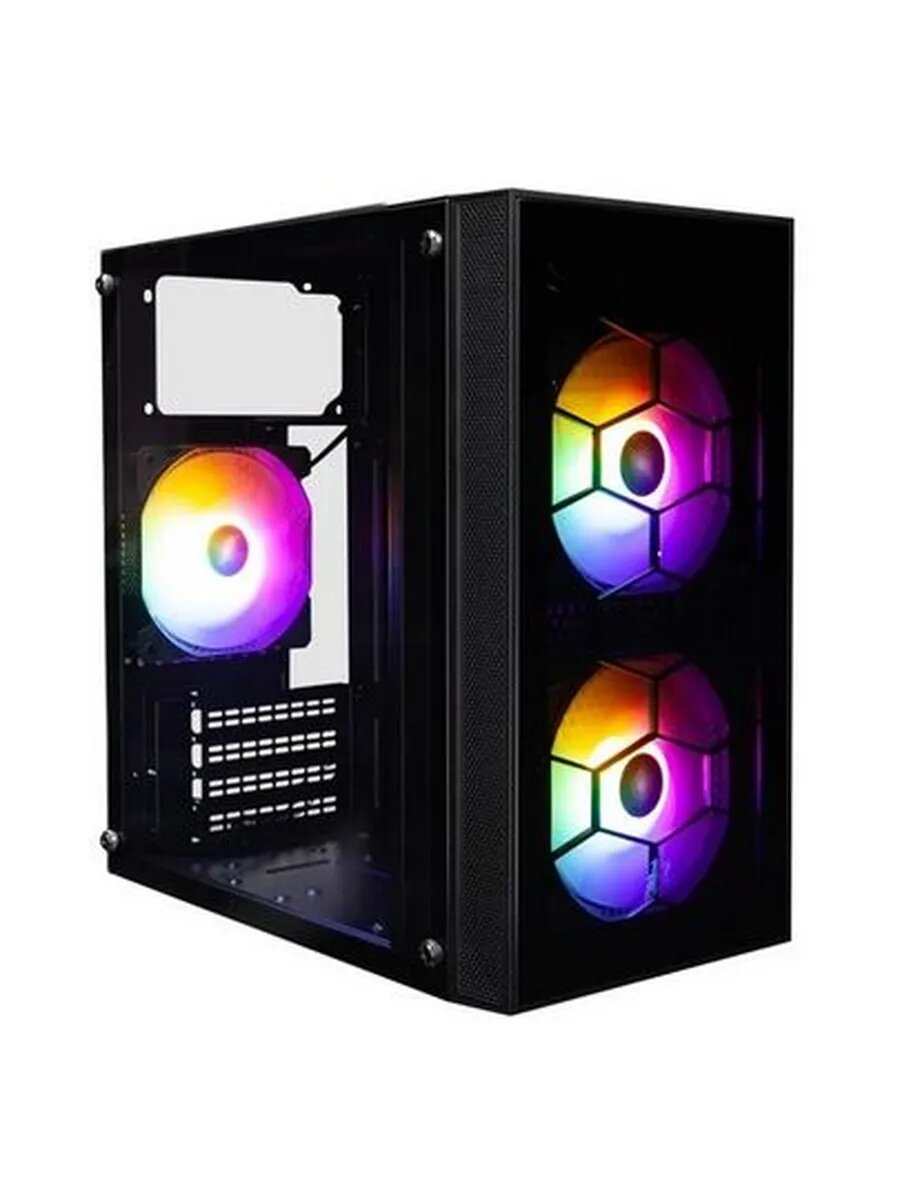 Корпус FIREBASE X1 XP-BK-3F1 черный