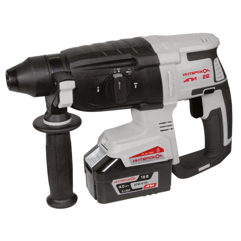 Перфоратор аккумуляторный ИНТЕРСКОЛ ПА-26/18ВМ АПИ
