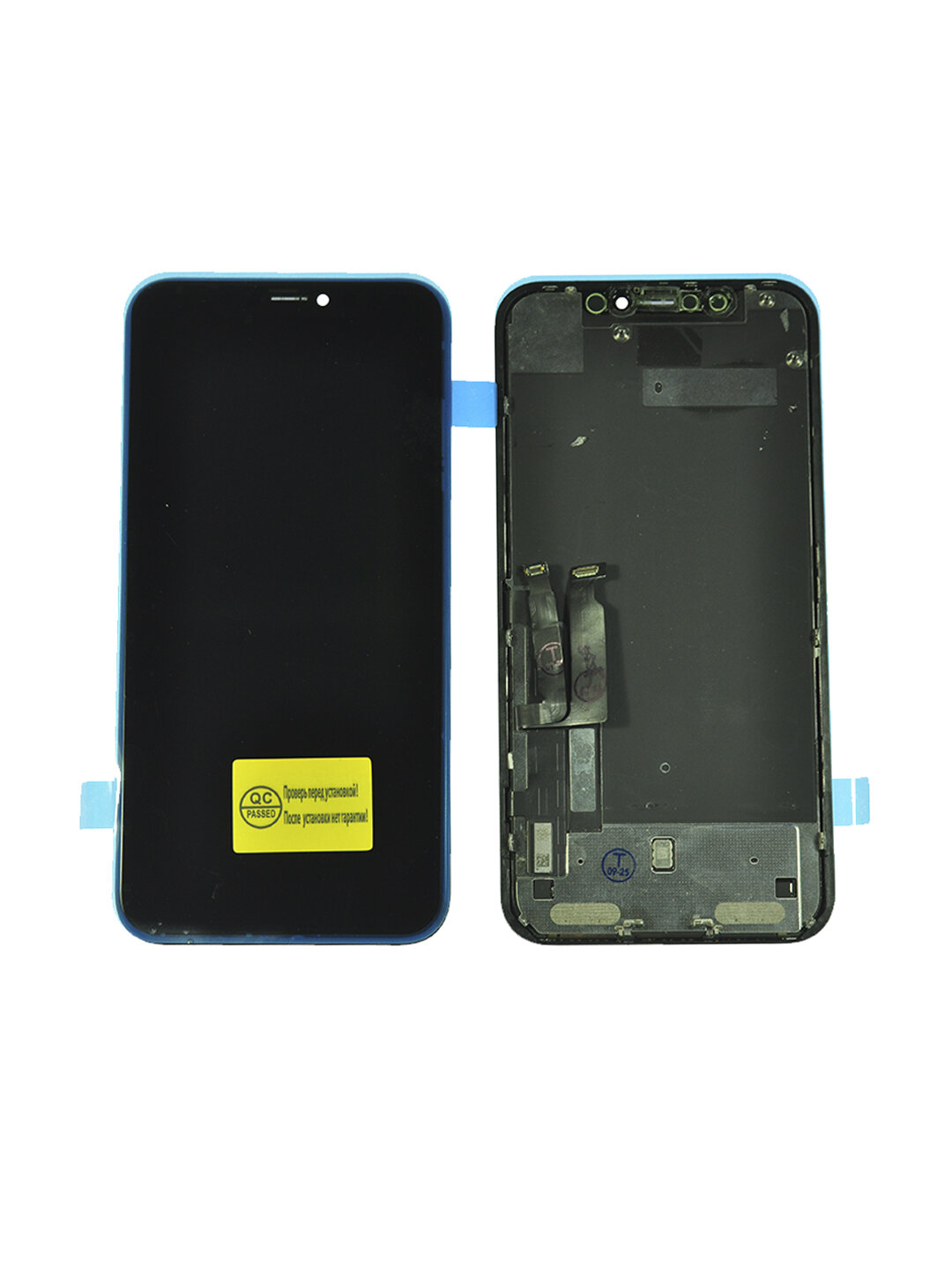 Дисплей для iPhone XR+Тачскрин черный ориг100% (снятый)