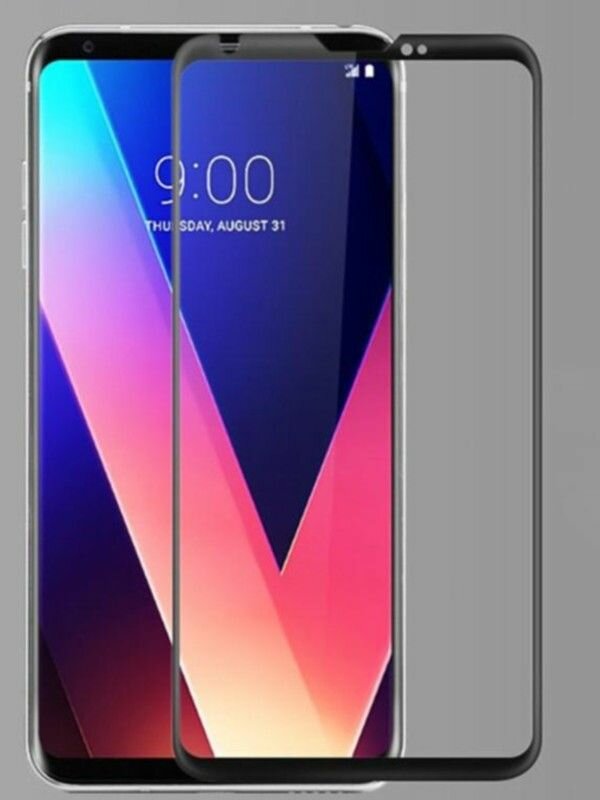 Полное черное покрытие экрана Стекло, подходящее для LG V30 V30Plus