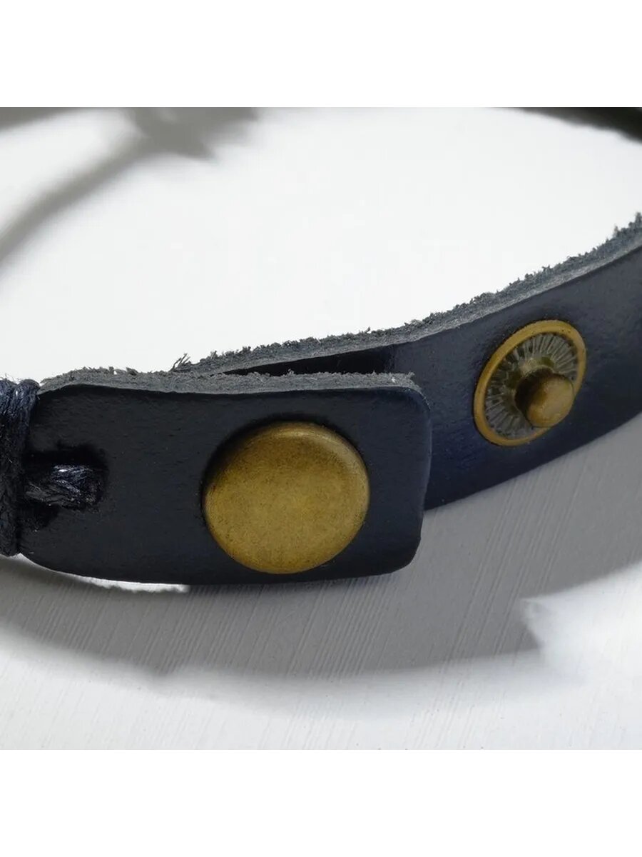 Браслет, дерево, металл