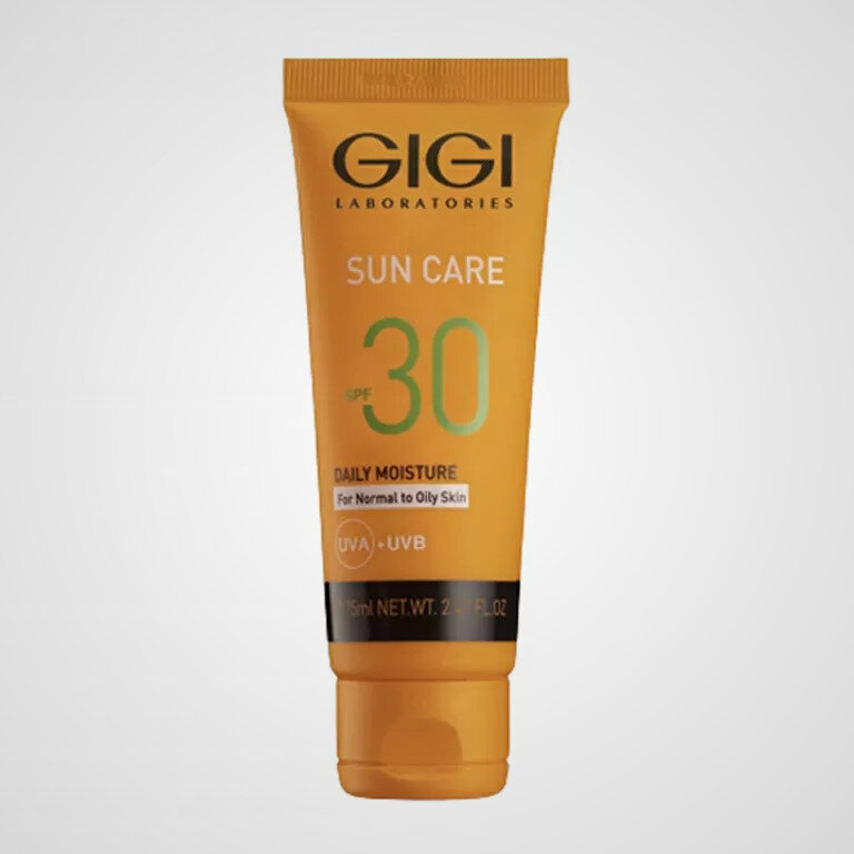 Солнцезащитный крем SPF-30 жирная кожа 75 мл GIGI Sun Daily Protector SPF 30 for normal to oily skin Крем 75 мл