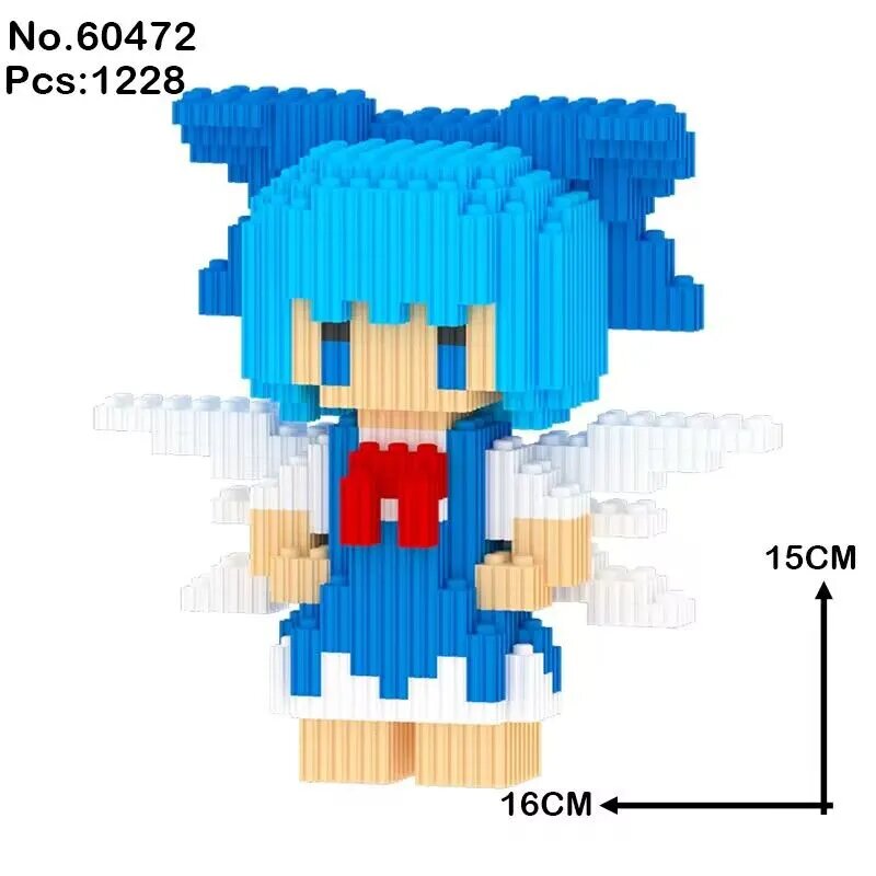 Блоки-конструктор Touhou Project, сборная фигурка