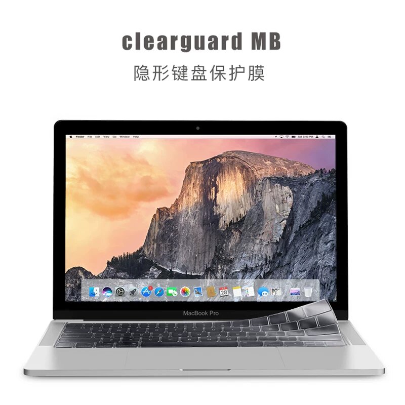 Чехол для клавиатуры Apple MacBook Pro, подходит для 2023 года, прозрачный, для 14-дюймового ноутбука, 13.3inch Mac13,