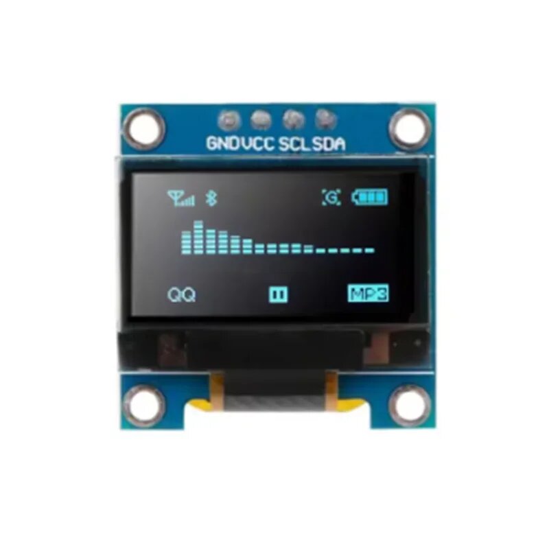 OLED-дисплей 0.96" синий 1шт для Arduino