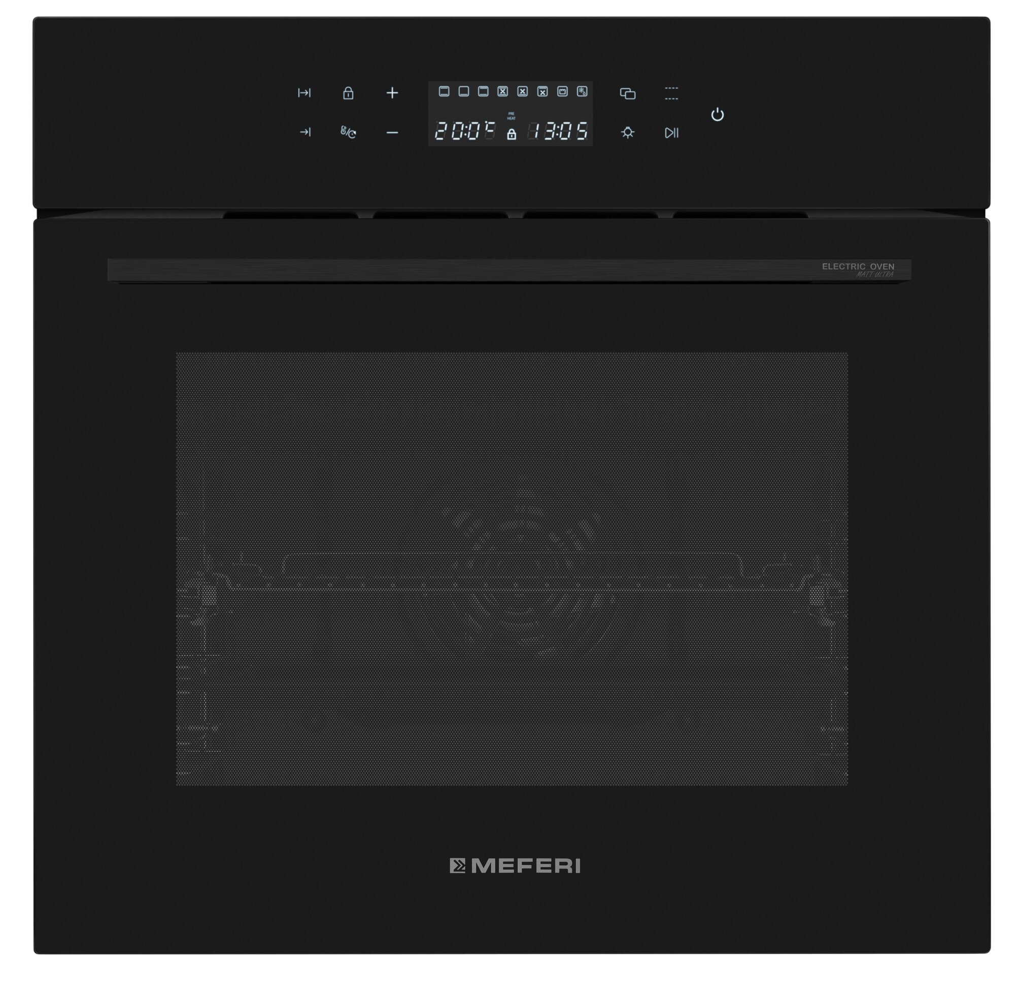 Электрический духовой шкаф MEFERI MEO6010BK MATT ULTRA