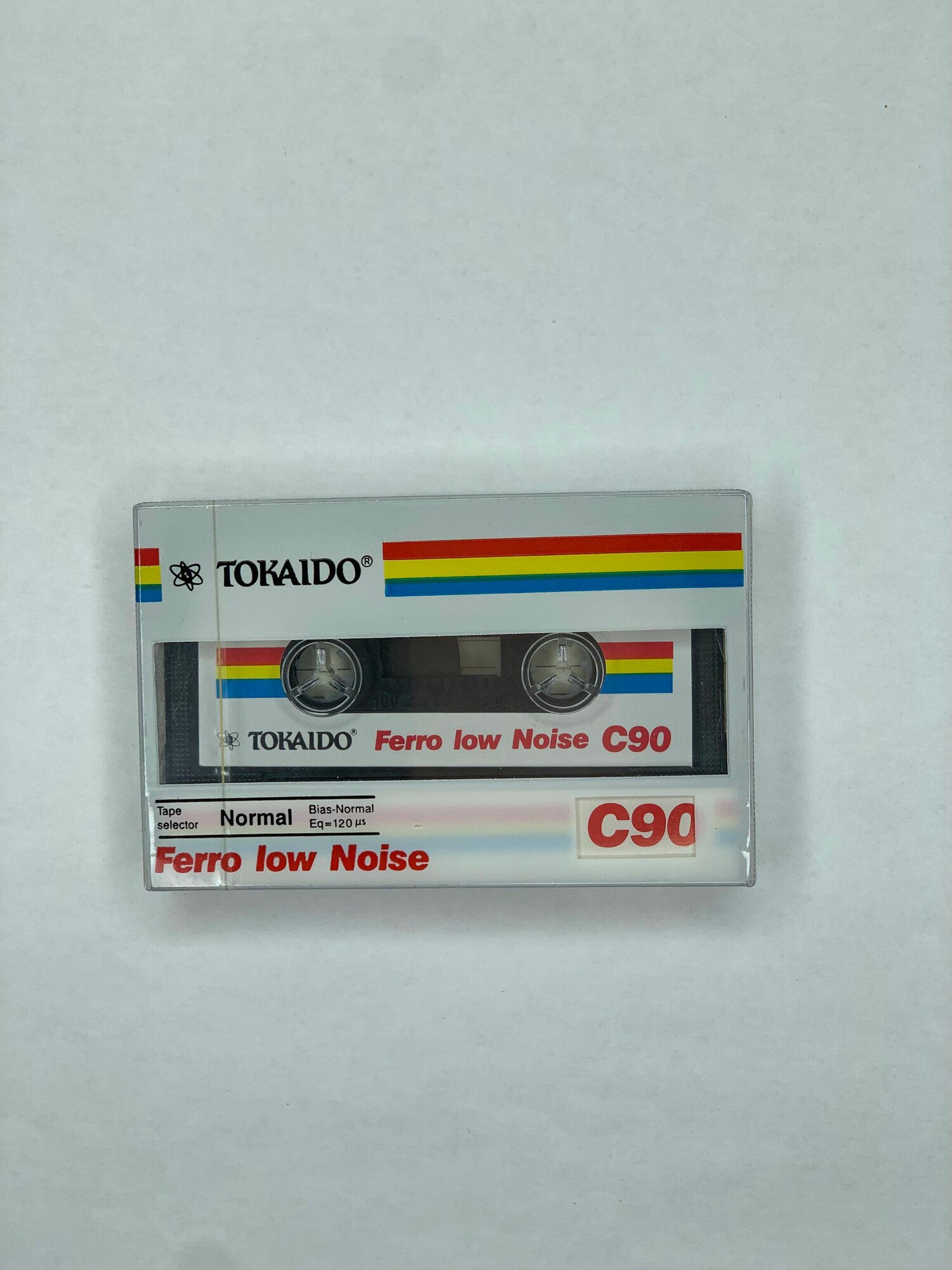 Аудиокассета чистая в пленке Tokaido Ferro Low Noise C90 Западная Германия 1990-е года
