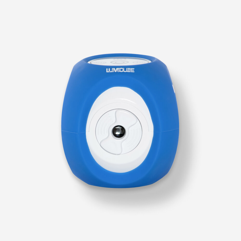 Портативный проектор Lumicube MK1, голубой, 32GB встроенной памяти