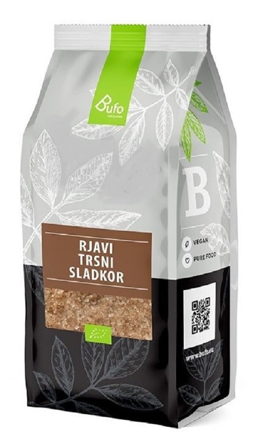 Сахар Демерара тростниковый коричневый Bufo 500г